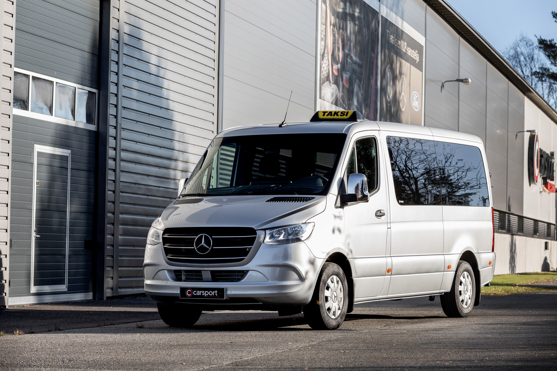 Mercedes Sprinter ja eSprinter varusteltu taksi - Carsport